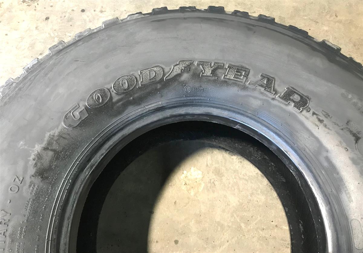 Goodyear Wrangler MT 37X12.5R16.5 LT Tire 100% Tread HMMWV